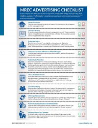 MREC Advertising Checklist | GBBR